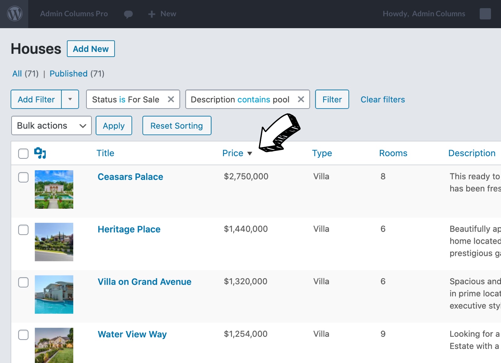 Admin Columns Pro Manage Filter Sort And Edit Content In One Overview
