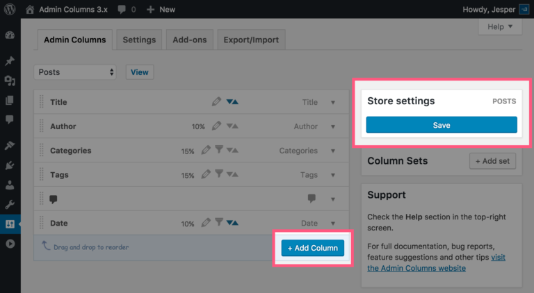 Admin Columns UI improvements - Blog - Admin Columns