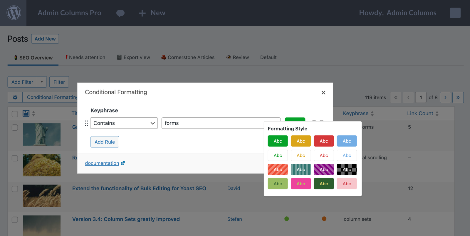 Admin Columns 6.3 Released - Blog - Admin Columns