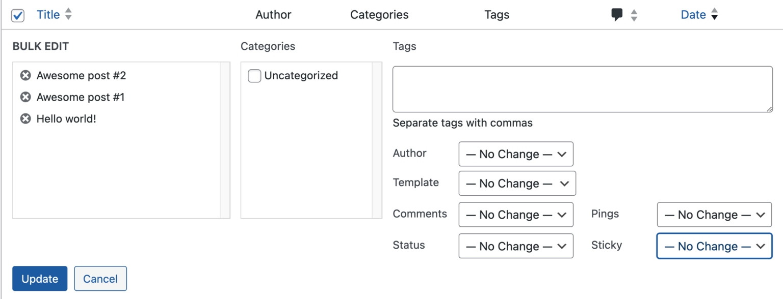 Making Bulk Edits in WordPress: A Comprehensive Guide - Blog - Admin ...