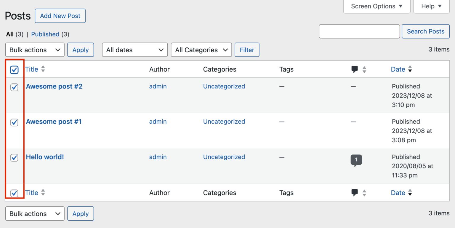 Making Bulk Edits In Wordpress A Comprehensive Guide Blog Admin Columns Pro