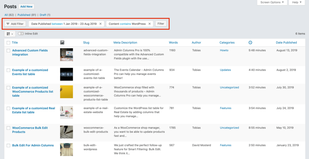Top 6 WordPress Spreadsheet Plugins for 2024 - Blog - Admin Columns Pro