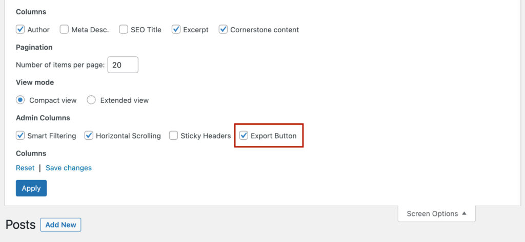 Exporting WordPress Posts: A Step-by-Step Guide - Blog - Admin Columns
