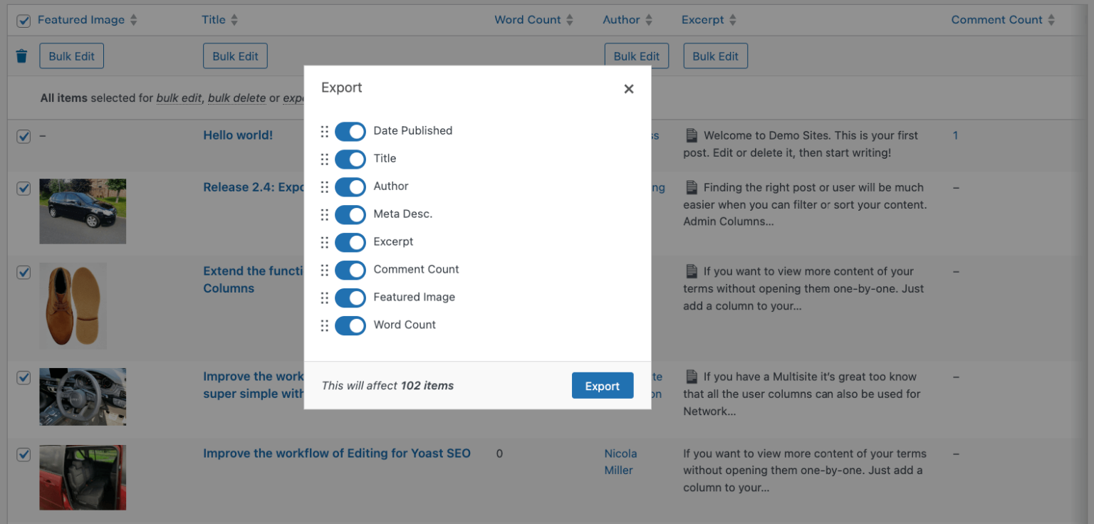 The Best 6 Plugins for Customizing Your WordPress Dashboard - Blog - Admin Columns