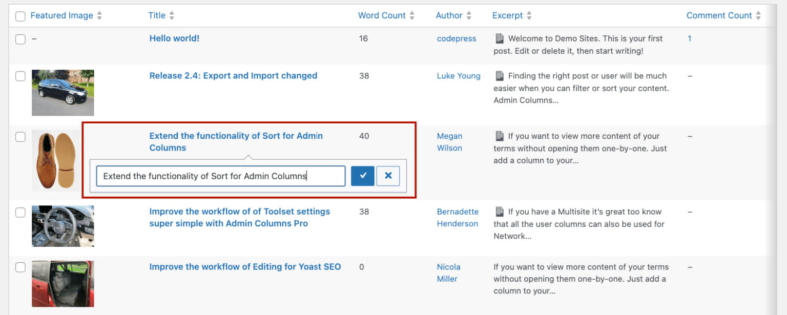 The Best 6 Plugins for Customizing Your WordPress Dashboard - Blog - Admin Columns