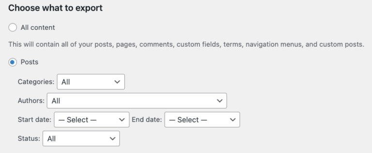 How to Export WordPress Posts with Images (Step-by-Step Guide) - Blog ...