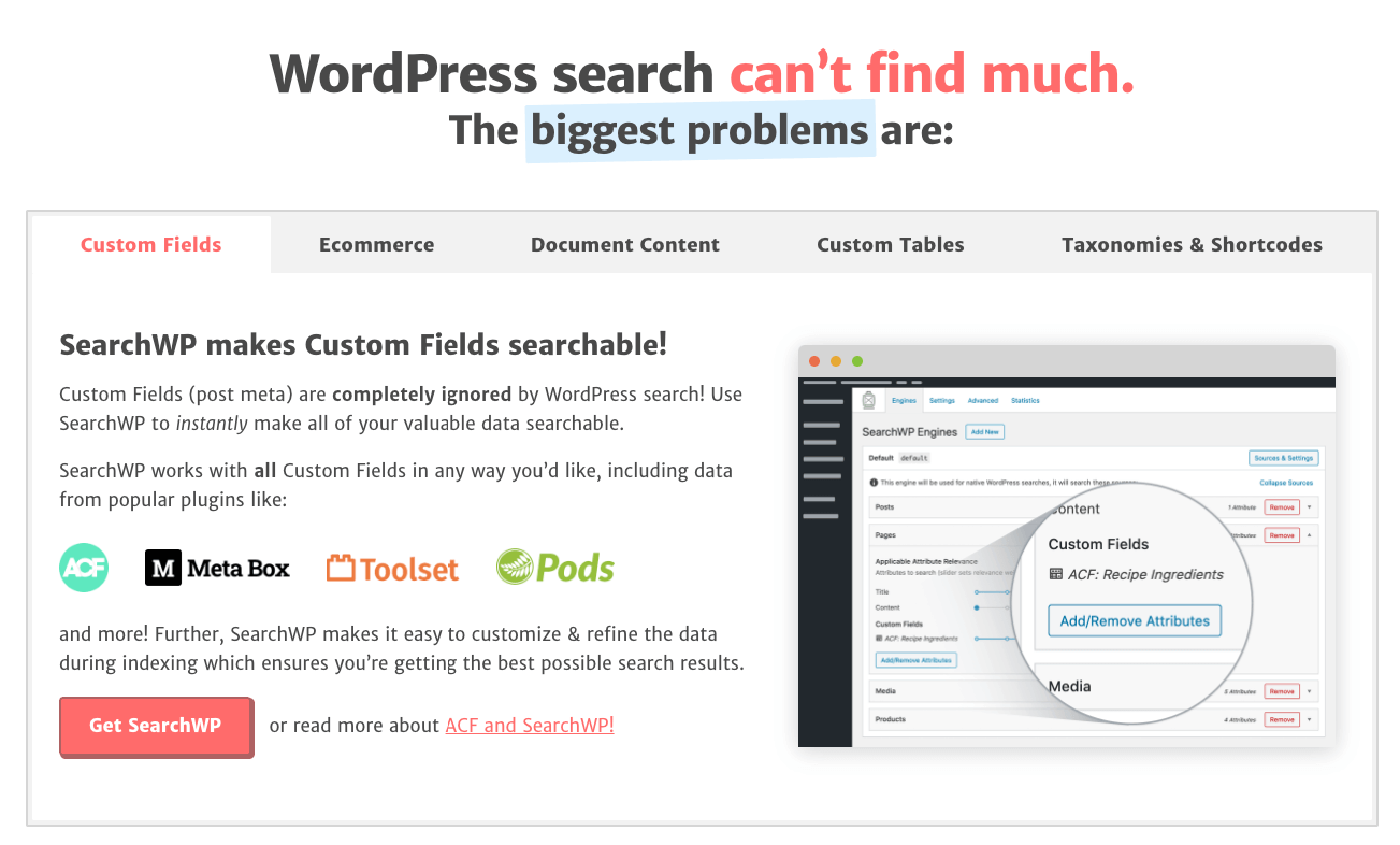 8 WordPress Search Plugins that Will Transform Your Site Search - Blog - Admin Columns Pro