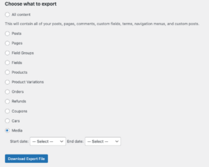 Export Your WordPress Media Library: A Step-By-Step Tutorial - Blog ...