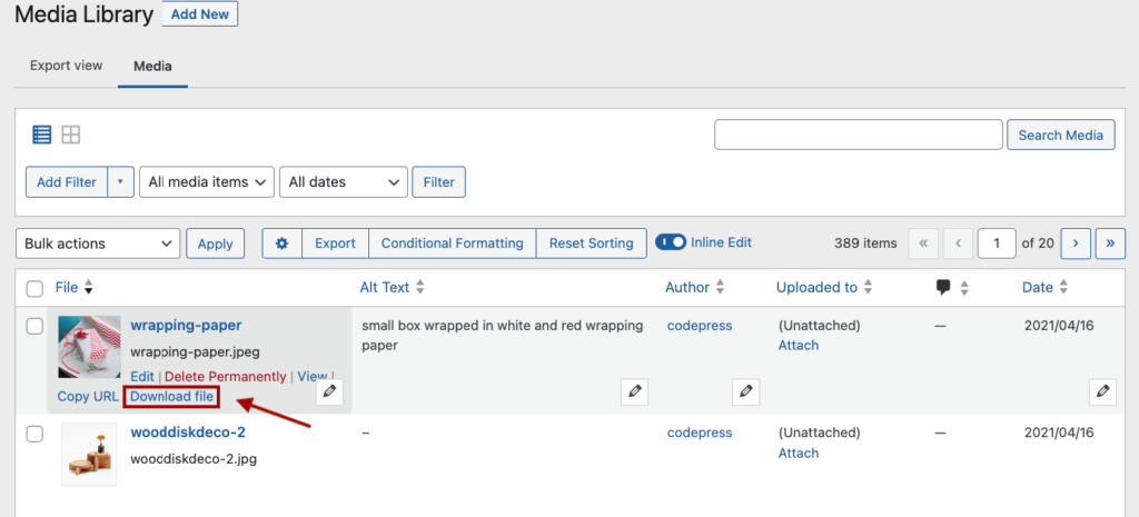 Export Your WordPress Media Library: A Step-By-Step Tutorial - Blog ...