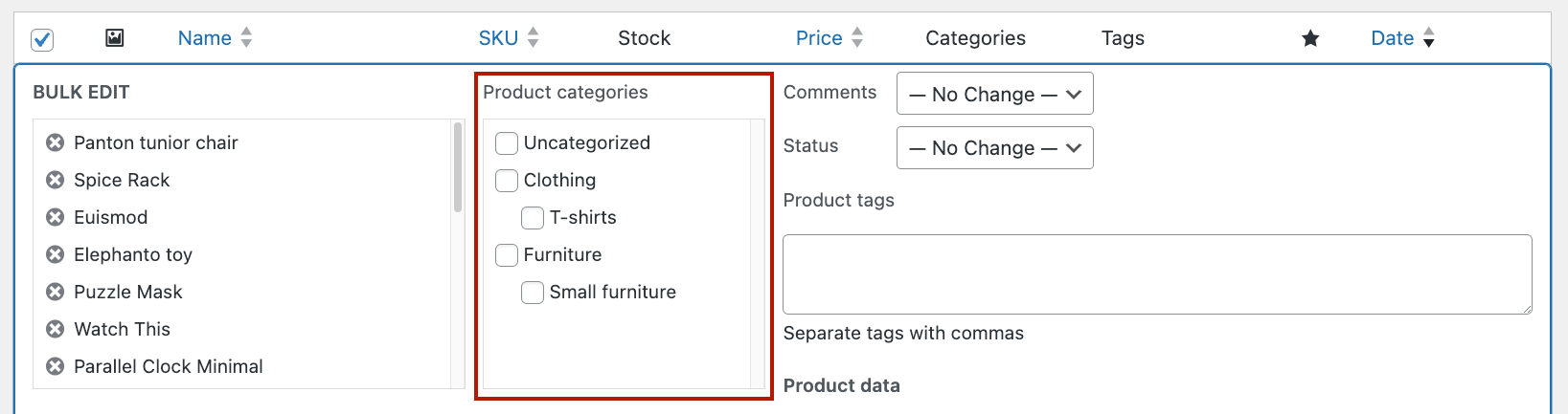 Step-by-Step Guide to Bulk Editing WooCommerce Categories - Blog - Admin Columns